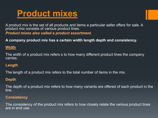Products, services, and brands | PPTX