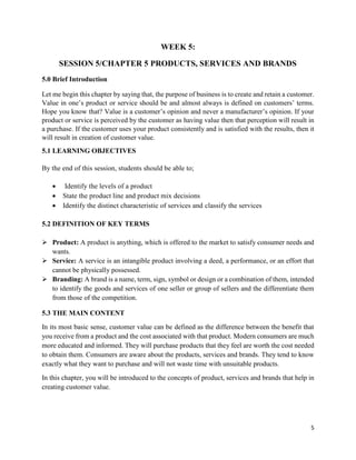 PRODUCTS, SERVICES AND BRANDS | PDF