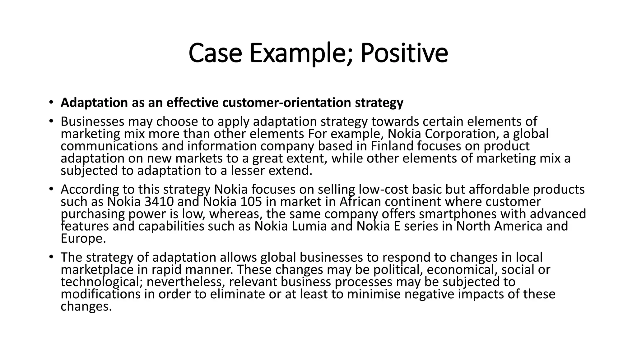 Product standardization vs adaptation | PPTX