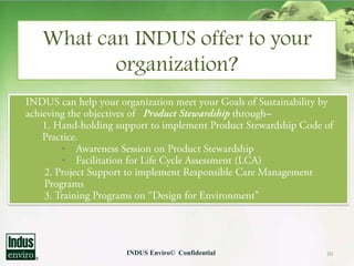 Product Stewardship_INDUS | PPTX
