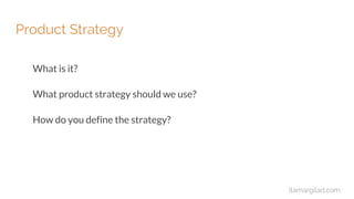 Product strategy | PPTX