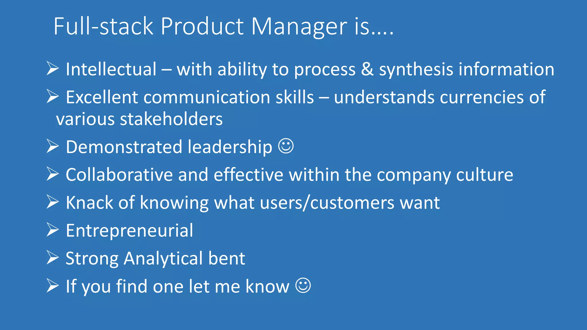 Product summit key note | PPTX