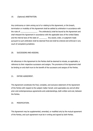 PRODUCT SUPPLY AGREEMENT | PDF