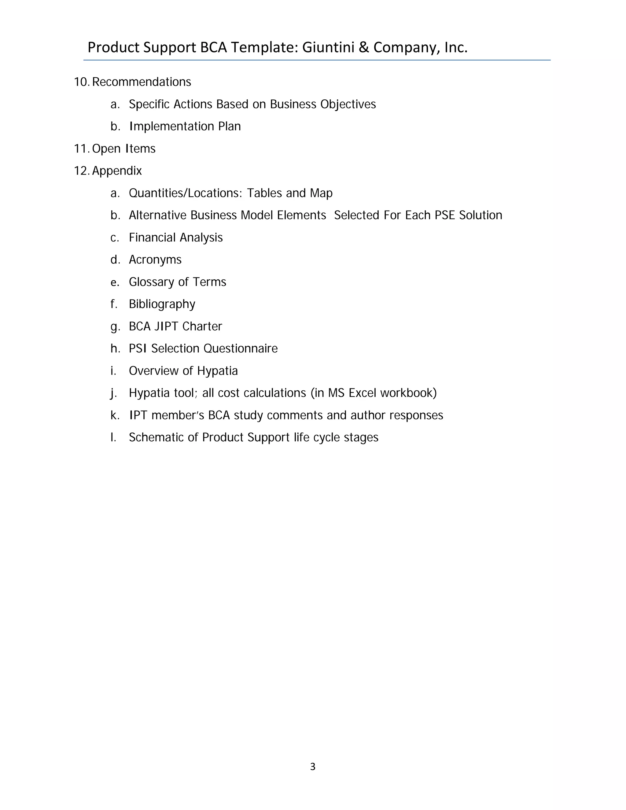 DoD Joint Weapons System Product Support Business Case Analysis Example ...