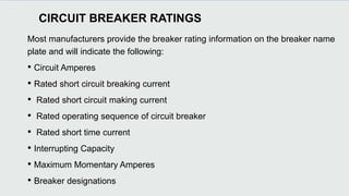 high voltage circuit breaker | PPTX