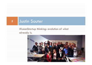 Product Tank Newcastle talk :: "Building successful products with Lean ...