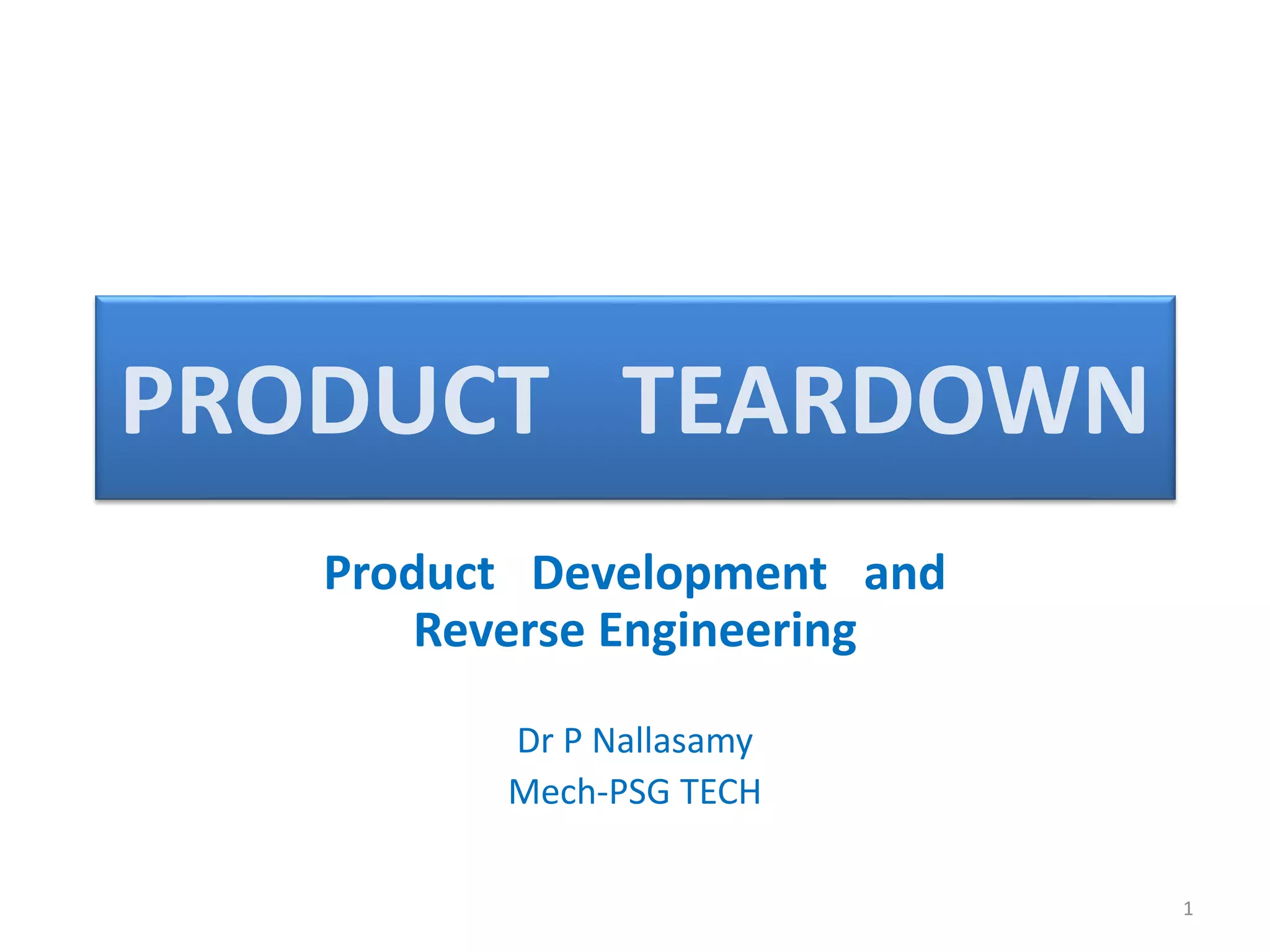 Product Teardown.pptx