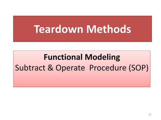 Product Teardown.pptx | Physics | Science