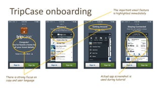 Mobile product teardown - TripIt vs TripCase | PDF