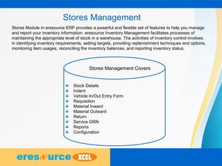Xcel ERP- ERP for Manufacturing Industry | PPT