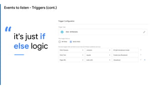 The concept of tracking user behavior | PPT