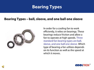 Product training fan knowledge | PPS