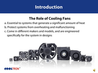 Product training fan knowledge | PPS