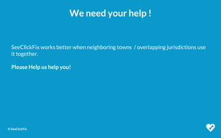 Product Training: SeeClickFix Work | PPTX