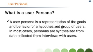 Product user persona | PPT