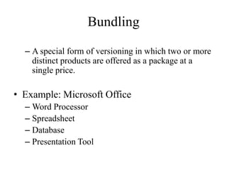 Product versioning | PPTX | Technology & Computing
