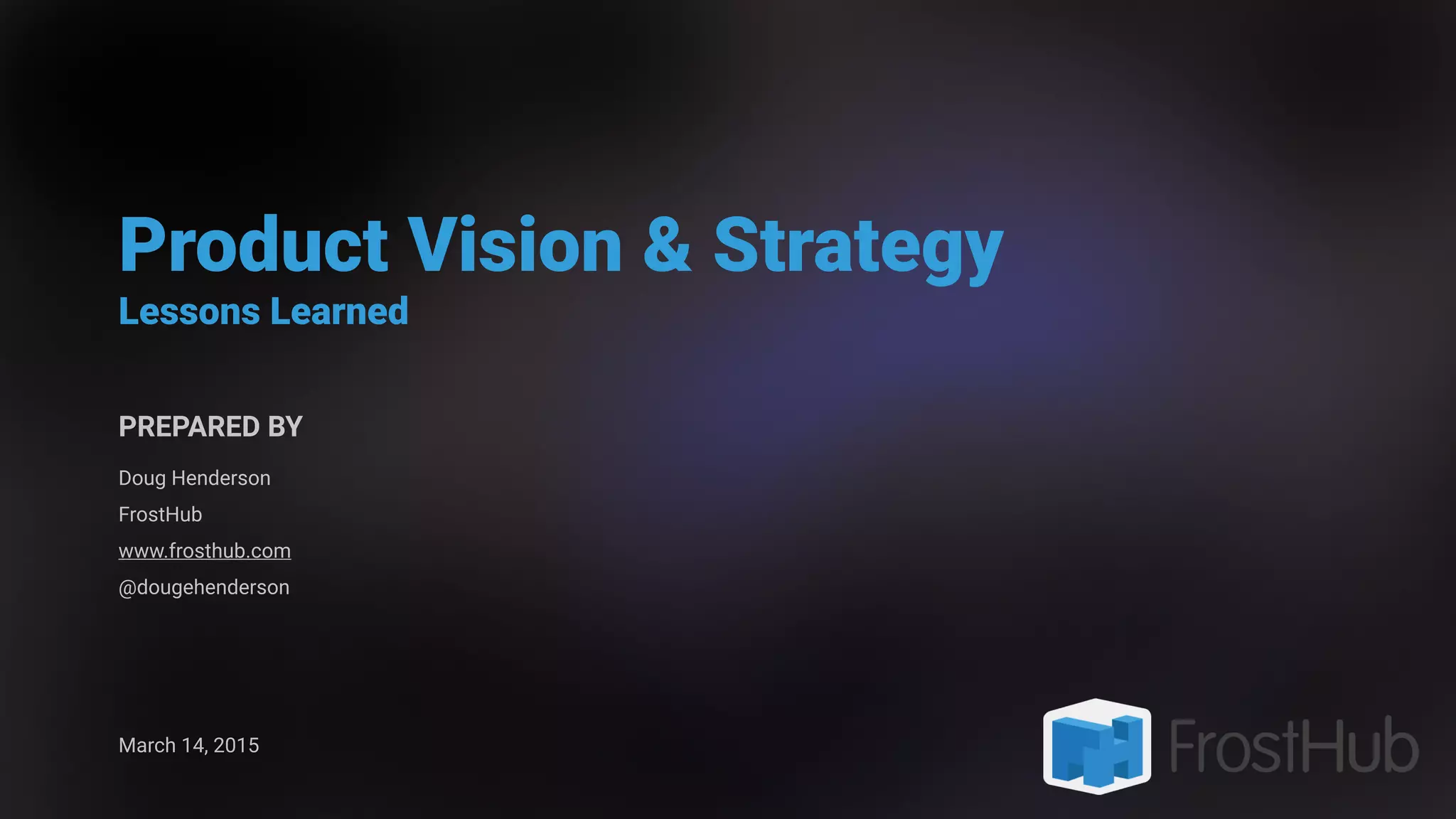 Product Vision and Strategy - Value Propositions | PDF