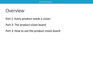 Product vision board | PPTX