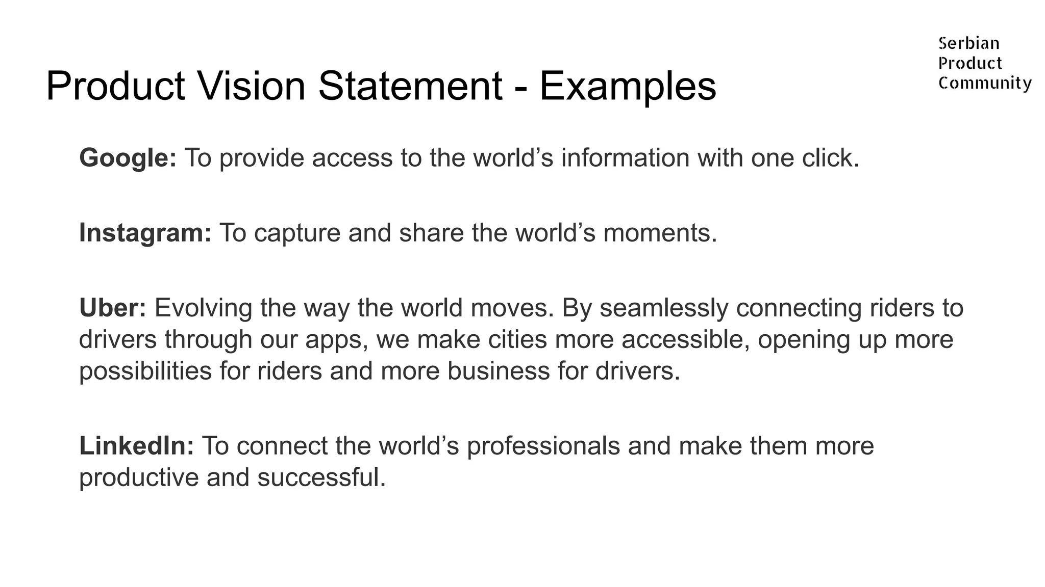 Product vision workshop | PPT