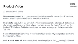 Product vision workshop | PPT
