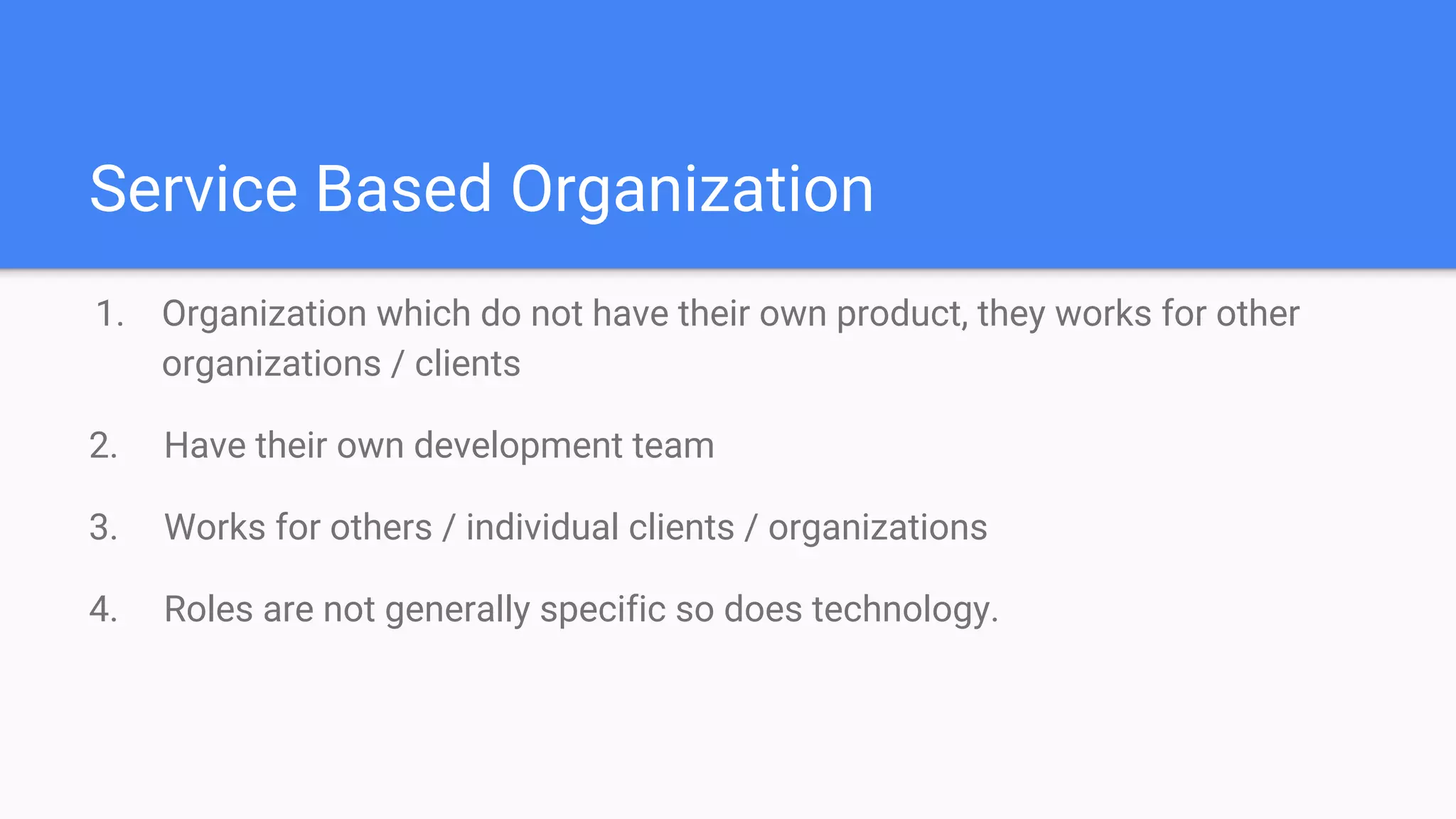 Product Based Company Vs Service Based Company | PDF