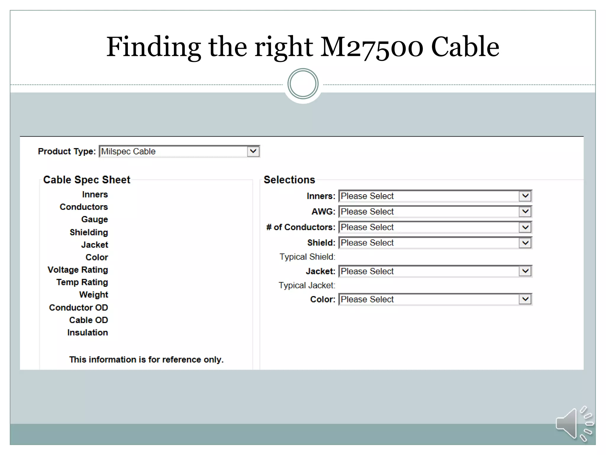 SEA Wire and Cable, Inc. Product wizard | PPTX