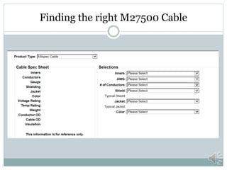 SEA Wire and Cable, Inc. Product wizard | PPTX