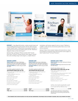 4Life Product Catalog | PDF