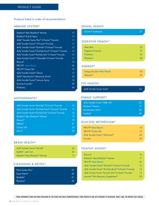 4Life Product Catalog | PDF