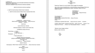 Penyusunan Produk Hukum Daerah Yang Berbentuk Pengaturan (Perda dan ...