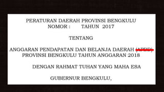 Penyusunan Produk Hukum Daerah Yang Berbentuk Pengaturan (Perda dan ...