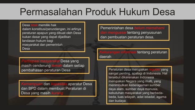 PRODUK HUKUM DESA | PDF