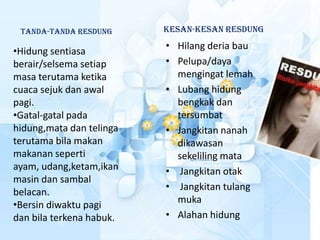 Produk kesihatan rawatan resdung | PPTX