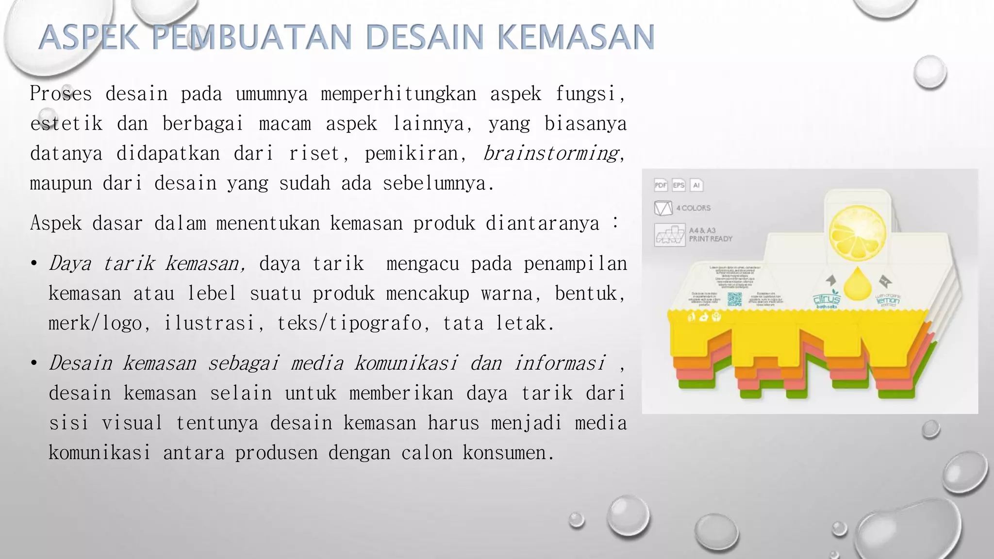 Produk Kreatif Dan Kewirausahaan Konsep Desain/Prototype Dan Kemasan ...