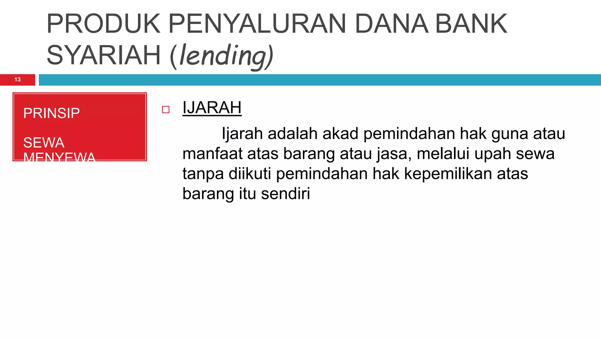 Produk Perbankan Syariah | PPTX