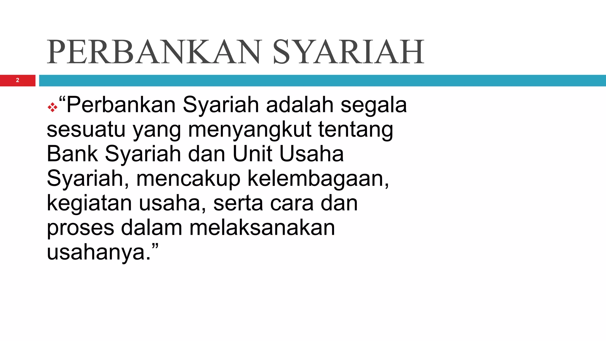 Produk Perbankan Syariah | PPTX