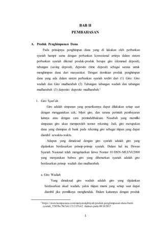 Produk produk perbankan syariah | DOCX