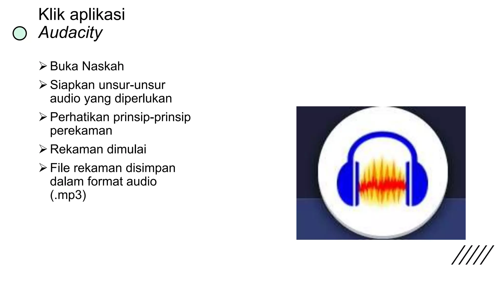 Produksi Konten Audio Digital | PPT