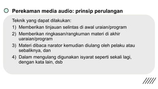 Produksi Konten Audio Digital | PPT