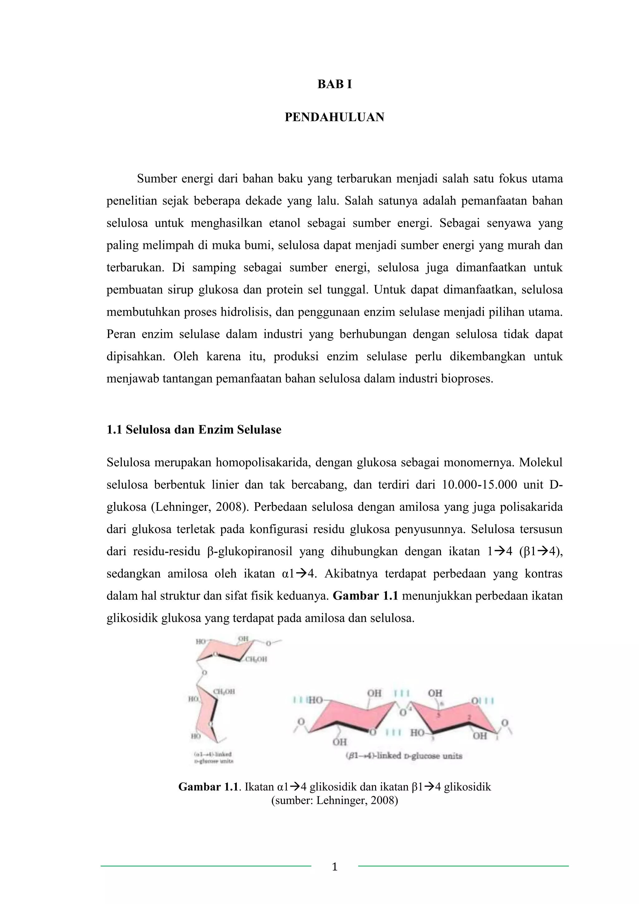 Produksi Enzim Selulase | DOCX