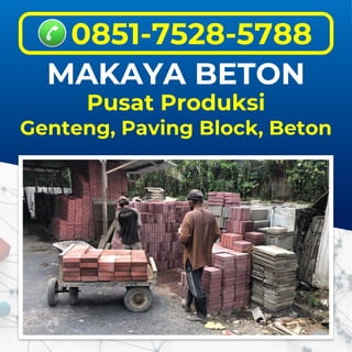 Jasa Pasang Ukuran Paving Block Tebal 8 Cm Kota Batu | PDF