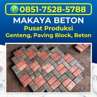Distributor Harga Pasang Paving Block Per Meter Kota Batu | PDF