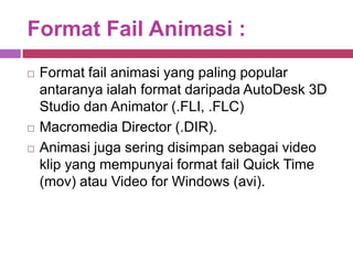 Nota Produksi multimedia animasi | PPTX