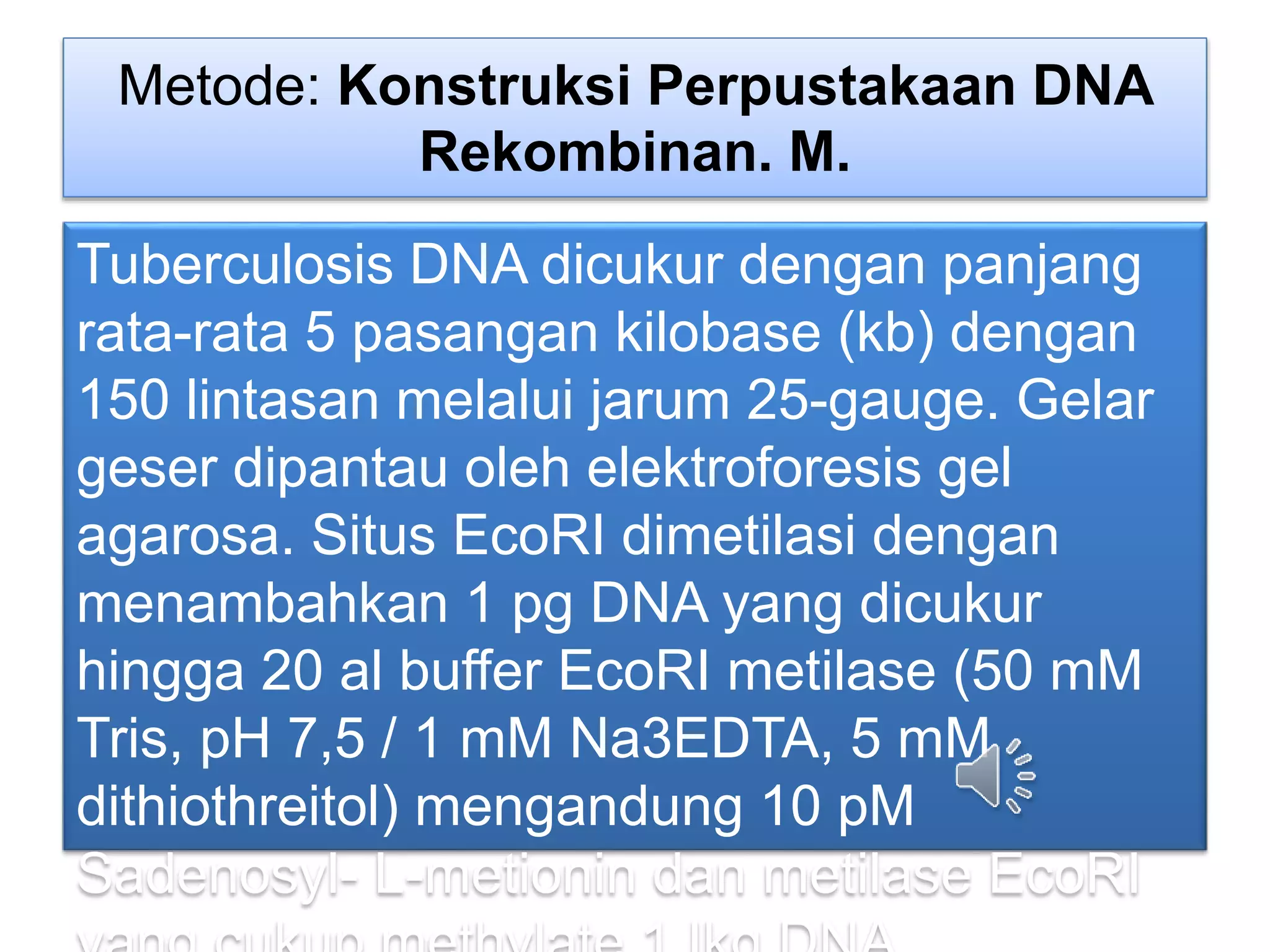 Produksi vaksin rekombinasi | PPTX