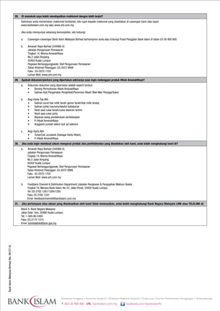 Produk SPI Hibah (Bank Islam Bhd) | PDF