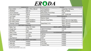 PRODUK SUPERMOTOR MOBIL LISTRIK ERODA | PDF