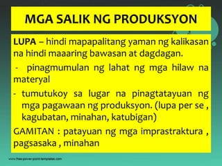 Produksyon | PPTX