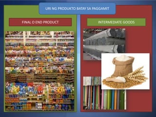 Produksyon at salik lupa at kapital | PPTX