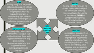 aralin 4 PRODUKSYON -konsepto sa ekonomiks | PPTX