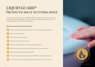 permanent antimicrobial coating Liquid Guard | PDF | Home Appliances ...